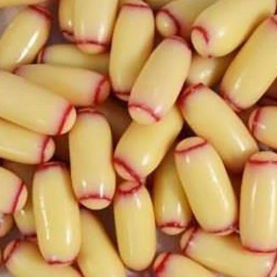 White Raspberry Bullets – Hoppers Crossing Lolly Warehouse